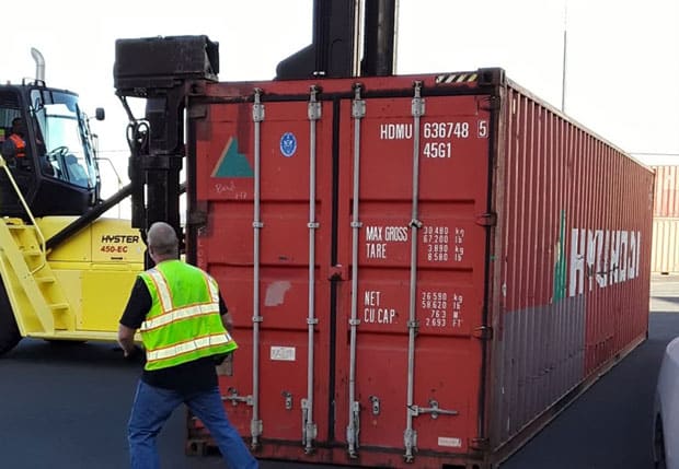 Move my empty container application