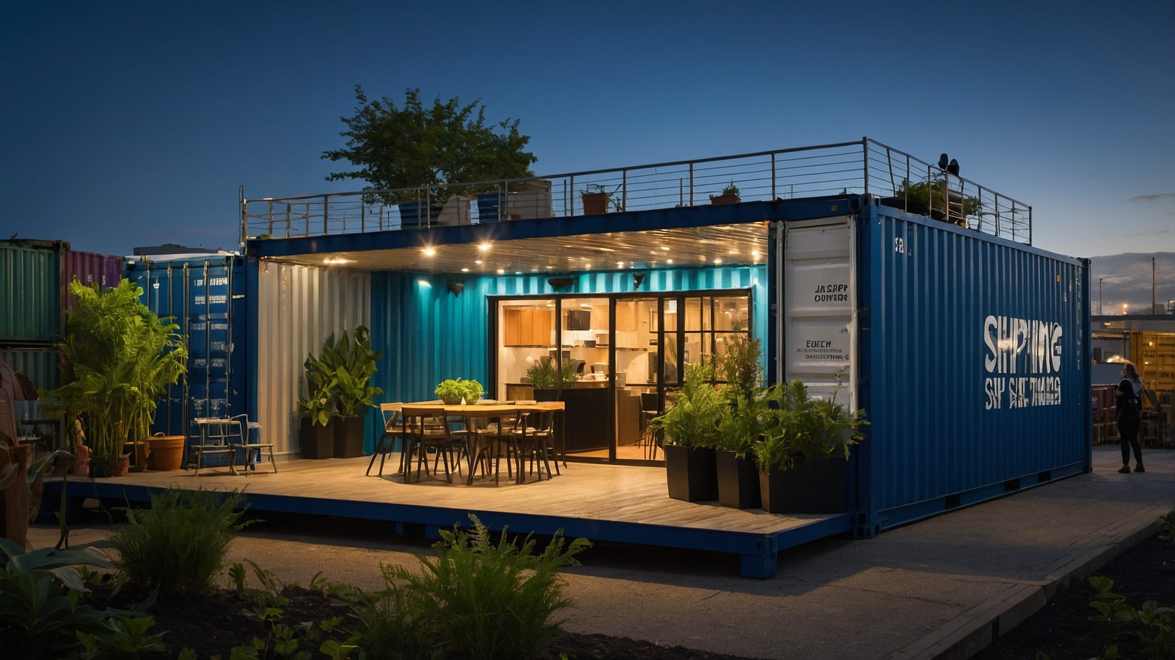 Shipping Container Architecture: Innovative, Sustainable, & Modern