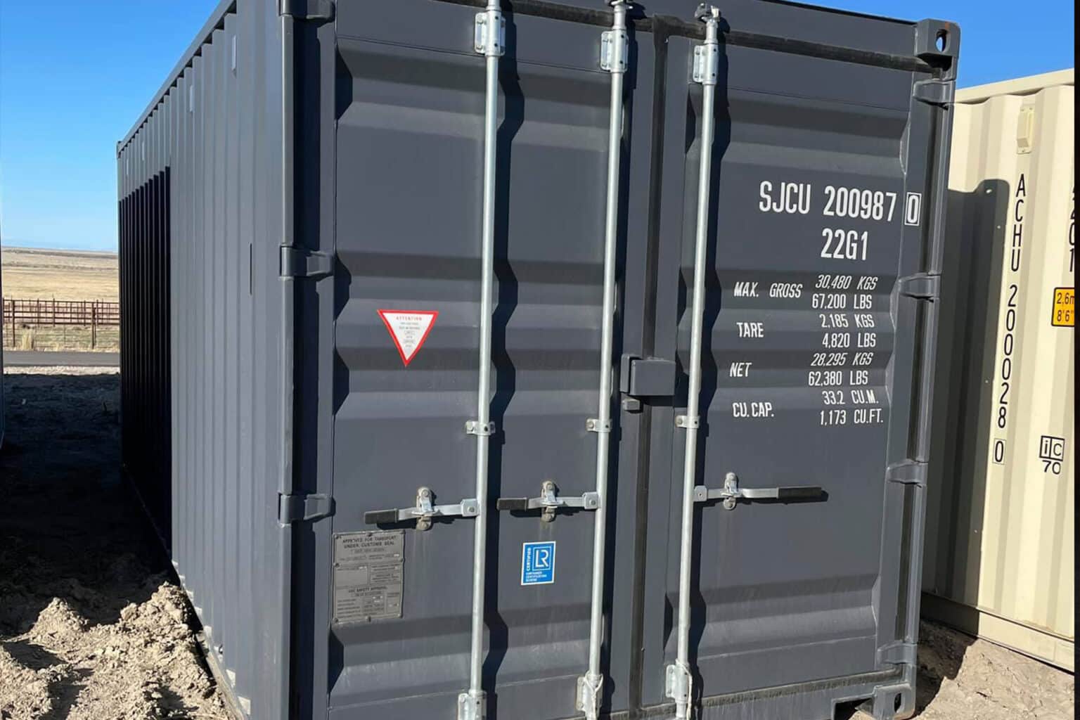 New 20ft Standard Shipping Container