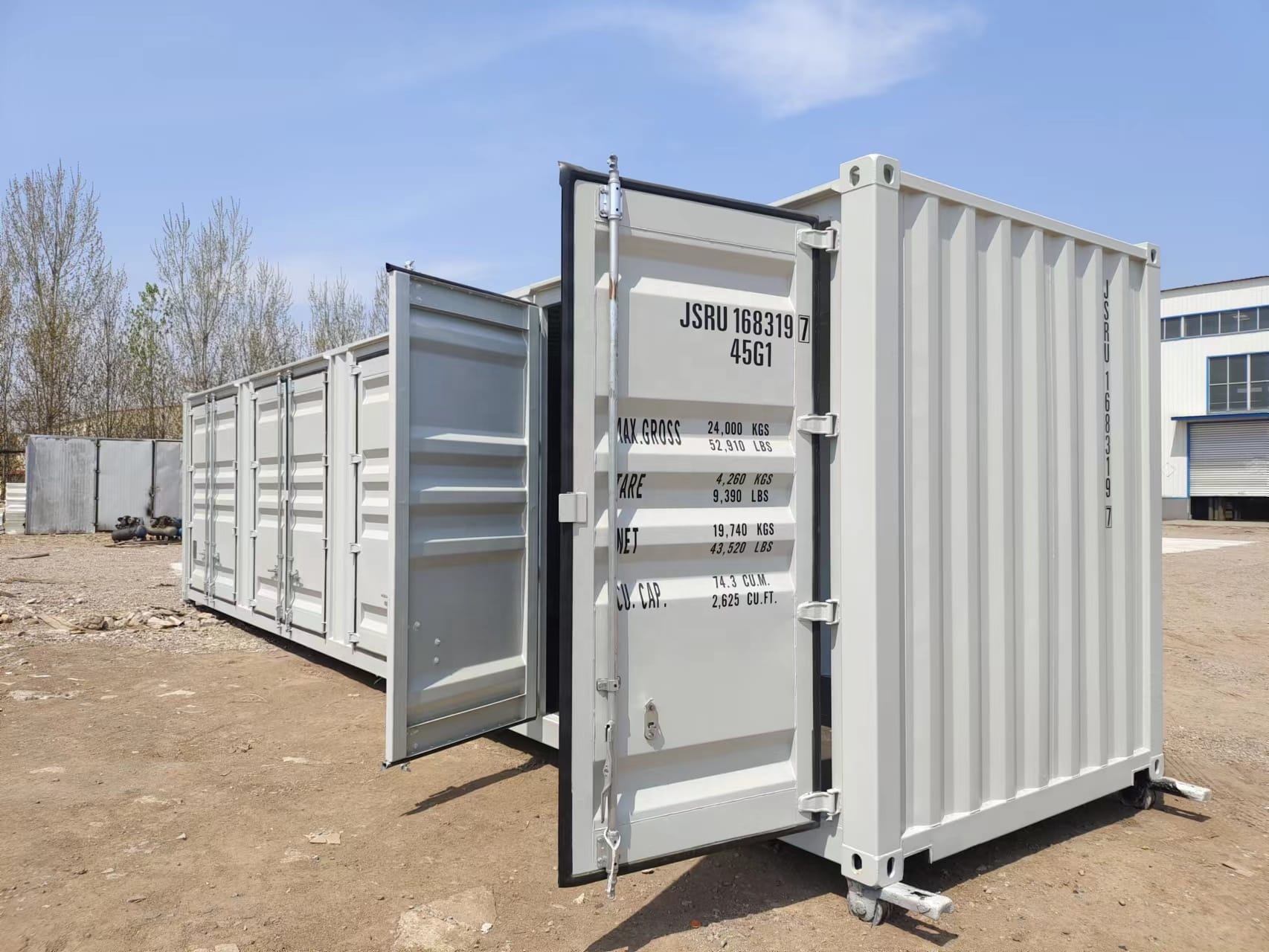 New 40ft High Cube Open Side Container in Dallas, TX