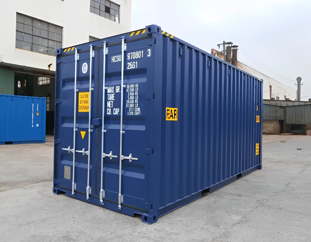 New 20ft Double Door Shipping Container in Jacksonville, FL | Yes ...