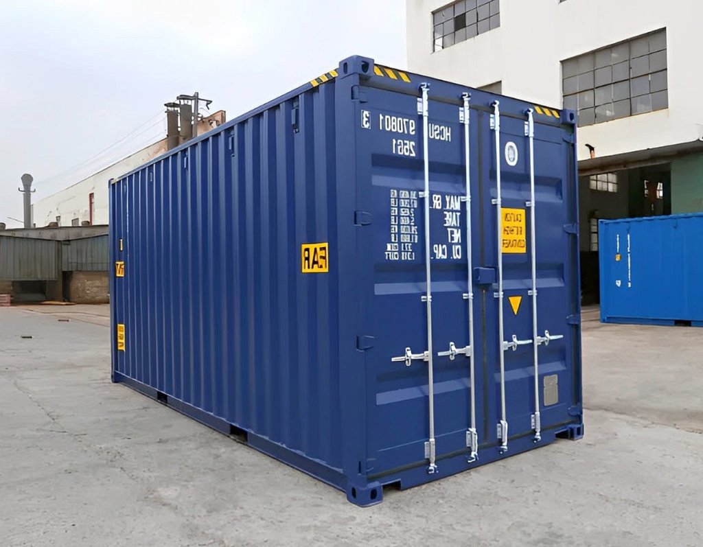 New 20ft Double Door Shipping Container in Long Beach, CA