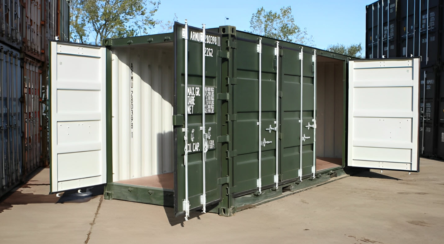 Weatherproof Steel Storage Containers for Long-Term Use