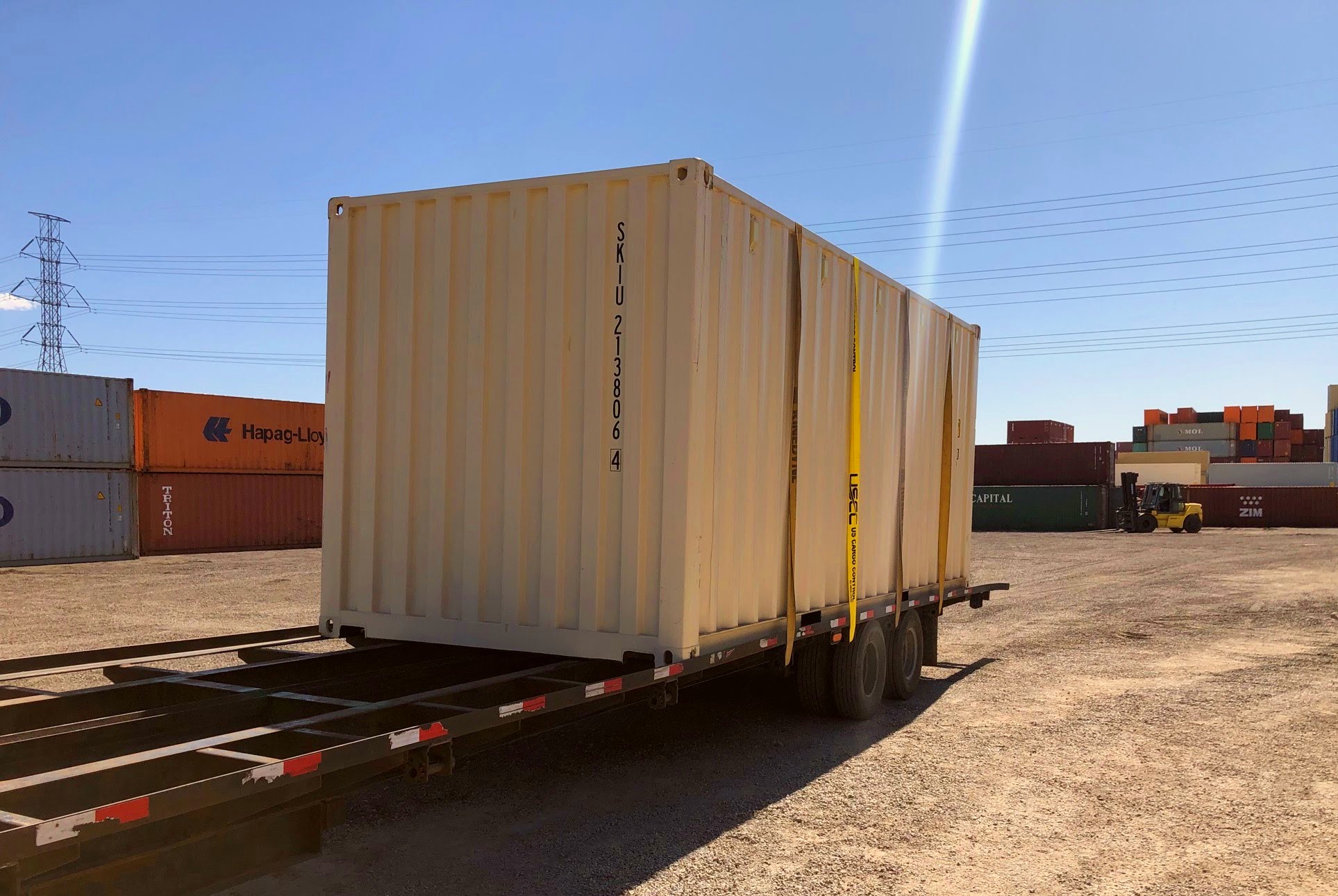 New 20ft Standard Shipping Container in Tampa, FL | Yes Containers
