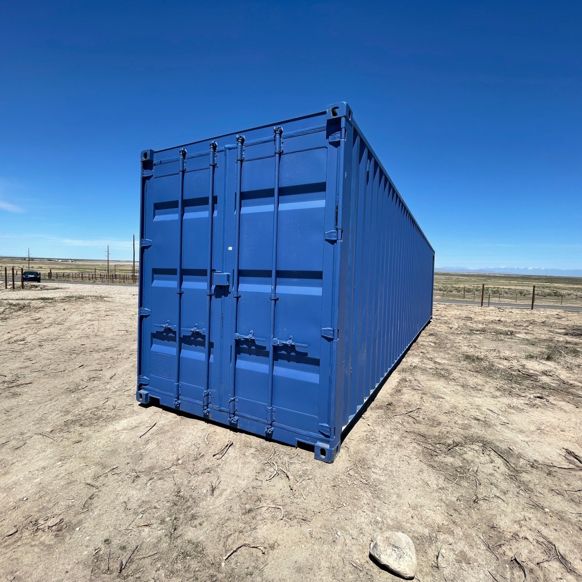 New 40ft Double Door High Cube Container in Long Beach, CA