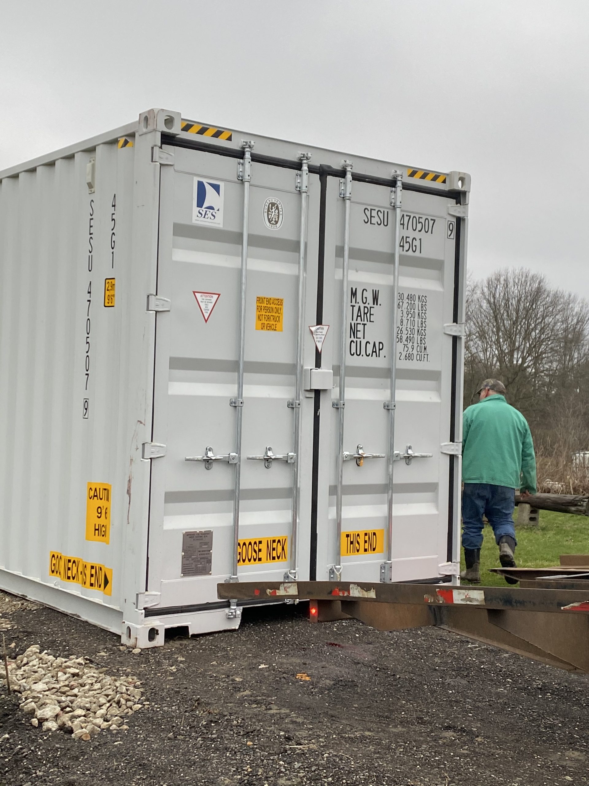 New 40ft High Cube Shipping Container in Chicago, IL