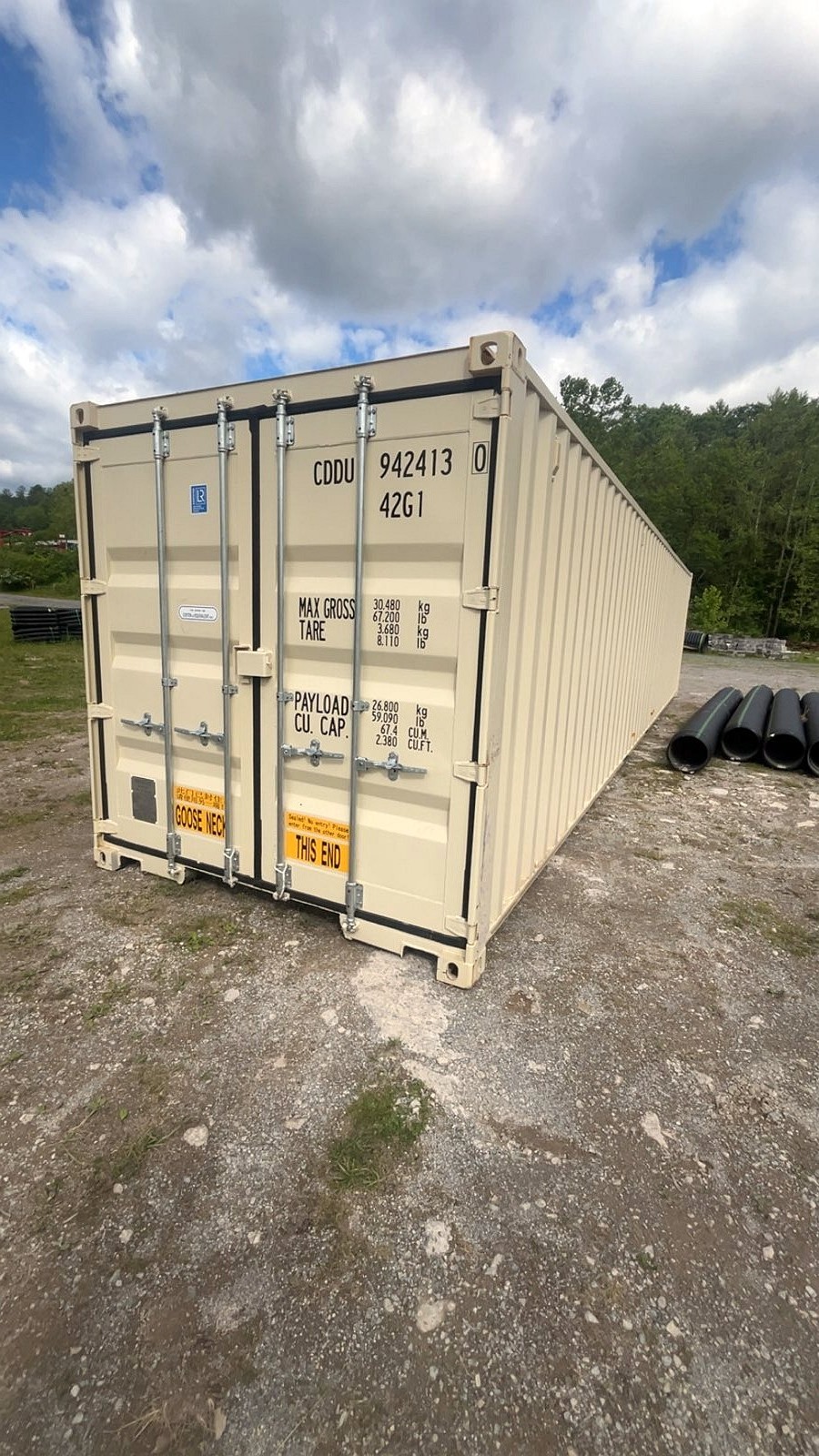 New 40ft Standard Shipping Container in Denver, CO | Yes Containers