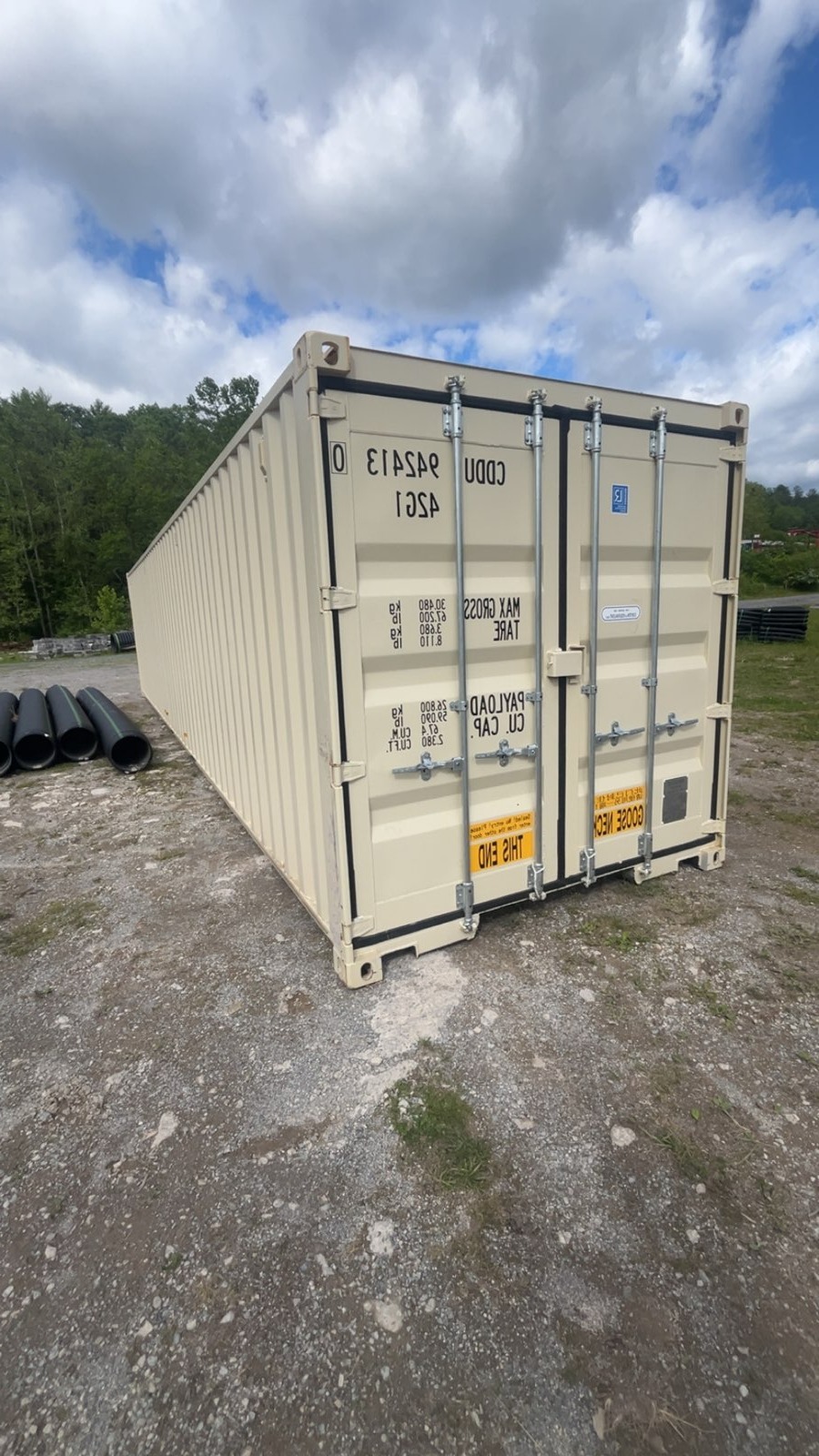 New 40ft Standard Shipping Container in Charlotte, NC | Yes Containers