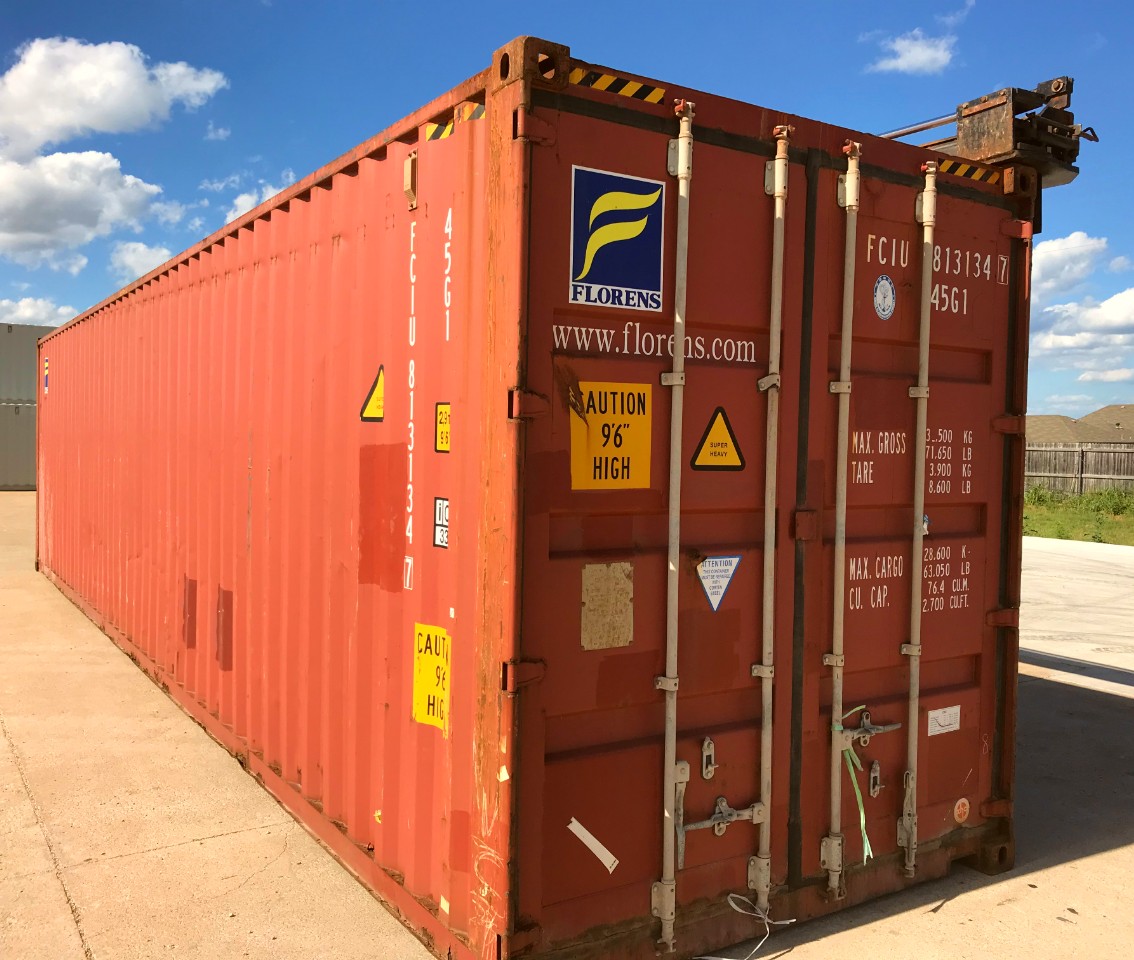 Used 40ft High Cube Shipping Container in Charlotte, NC | Yes Containers
