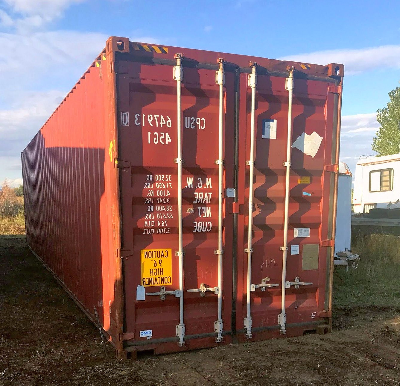 Used 40ft High Cube Shipping Container in Charlotte, NC | Yes Containers