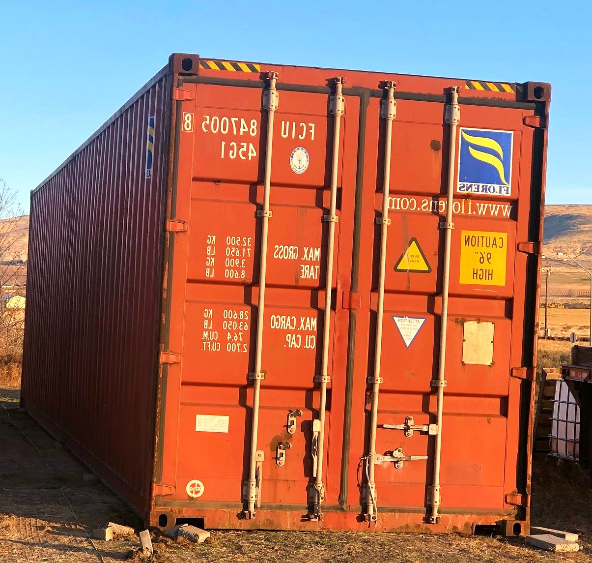 Used 40ft High Cube Shipping Container in Chatsworth, CA