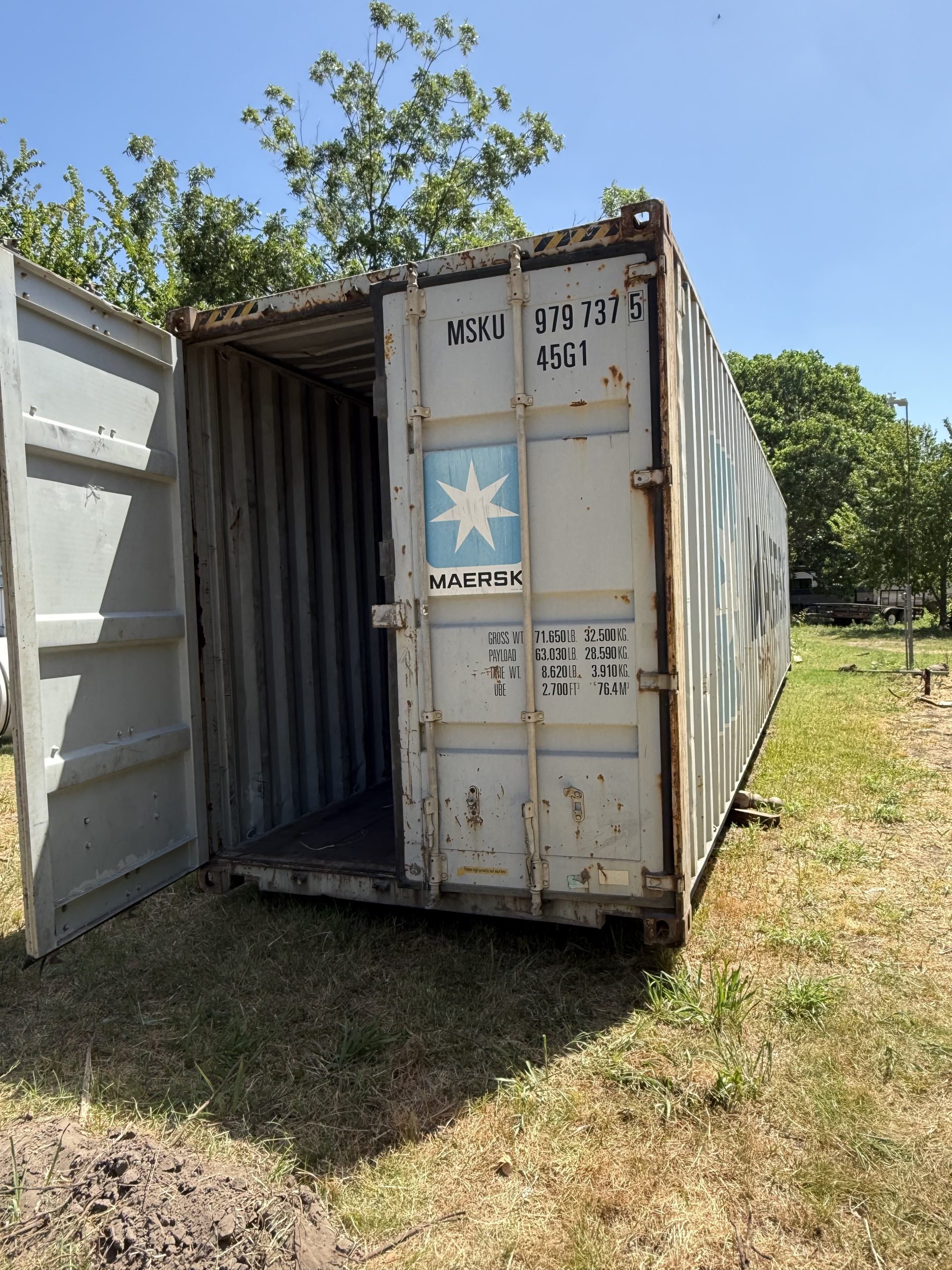 Used 40ft High Cube Shipping Container in Seattle, WA