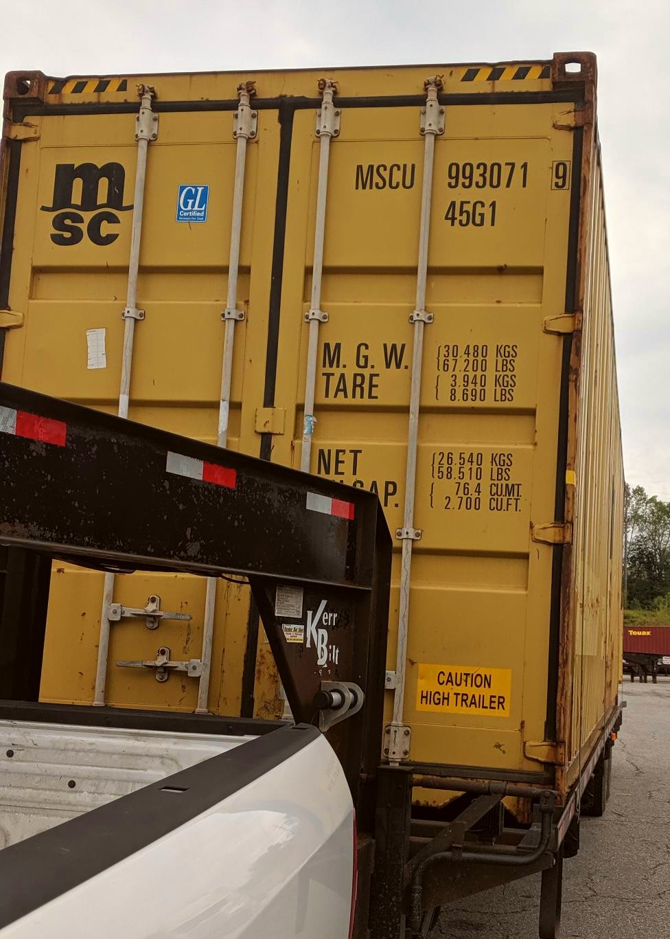 Used 40ft High Cube Shipping Container in Jacksonville, FL | Yes Containers