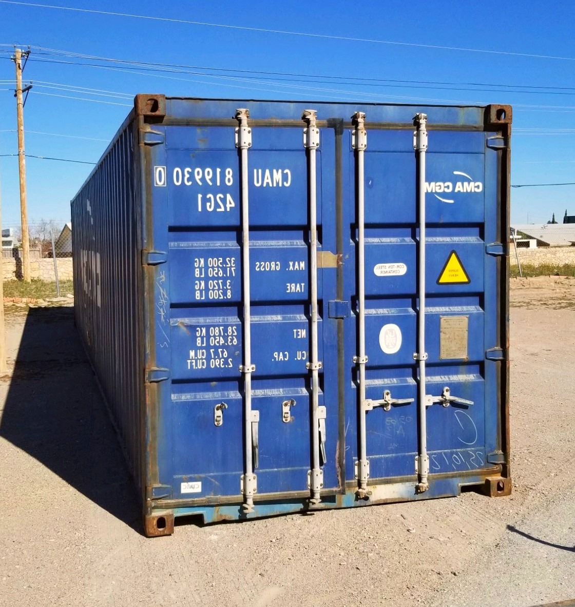 Used 40ft Shipping Container for Sale in Atlanta, GA