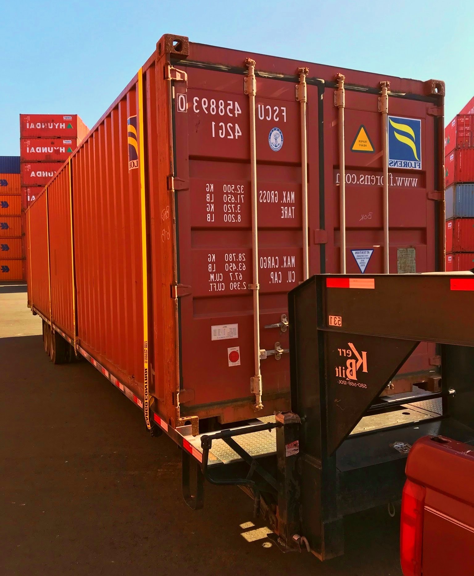 Used 40ft Shipping Container for Sale in Chicago, IL