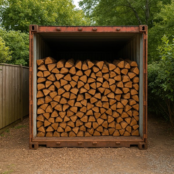 Why Use a Shipping Container for Firewood Storage?
